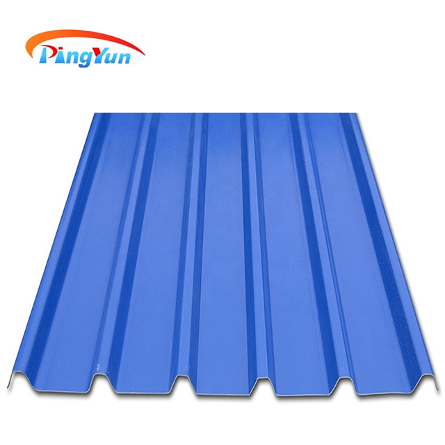 China Environment friendly residential house PVC Roof Tile ...