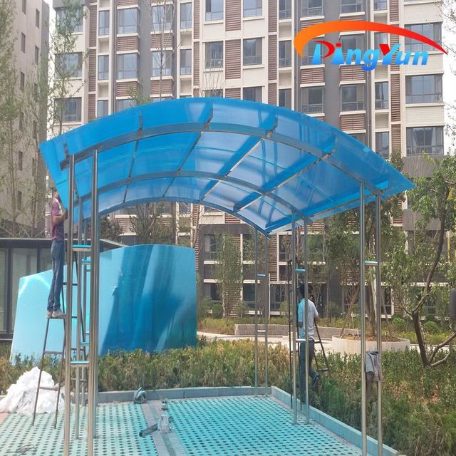 Heavy Duty PVC Roof Sheet, Edging Roof Tile - PINGYUN