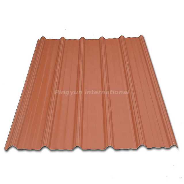 Heavy Duty PVC Roof Sheet, Edging Roof Tile - PINGYUN