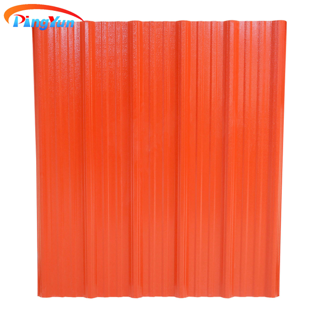 Heavy Duty PVC Roof Sheet, Edging Roof Tile - PINGYUN