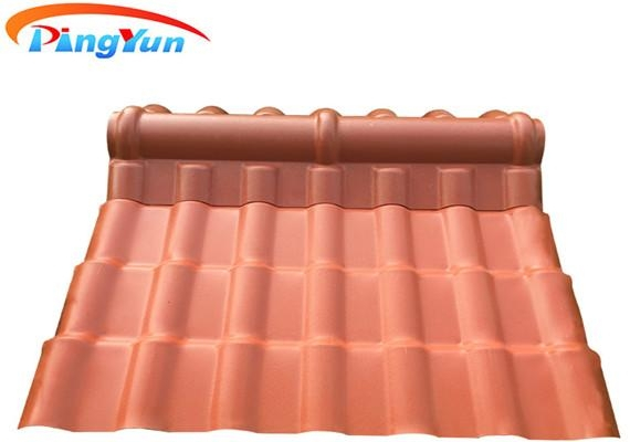 Heavy Duty PVC Roof Sheet, Edging Roof Tile - PINGYUN